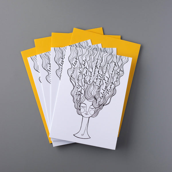 Identity Coloring Cards – Make Lovely Things